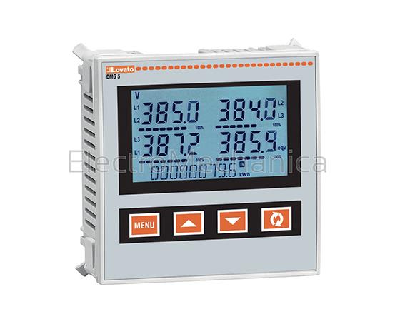 DMG510 | 96mm PANEL MOUNT MULTI-METER + RS485 | E - Metering : Panel mount network analysers ...